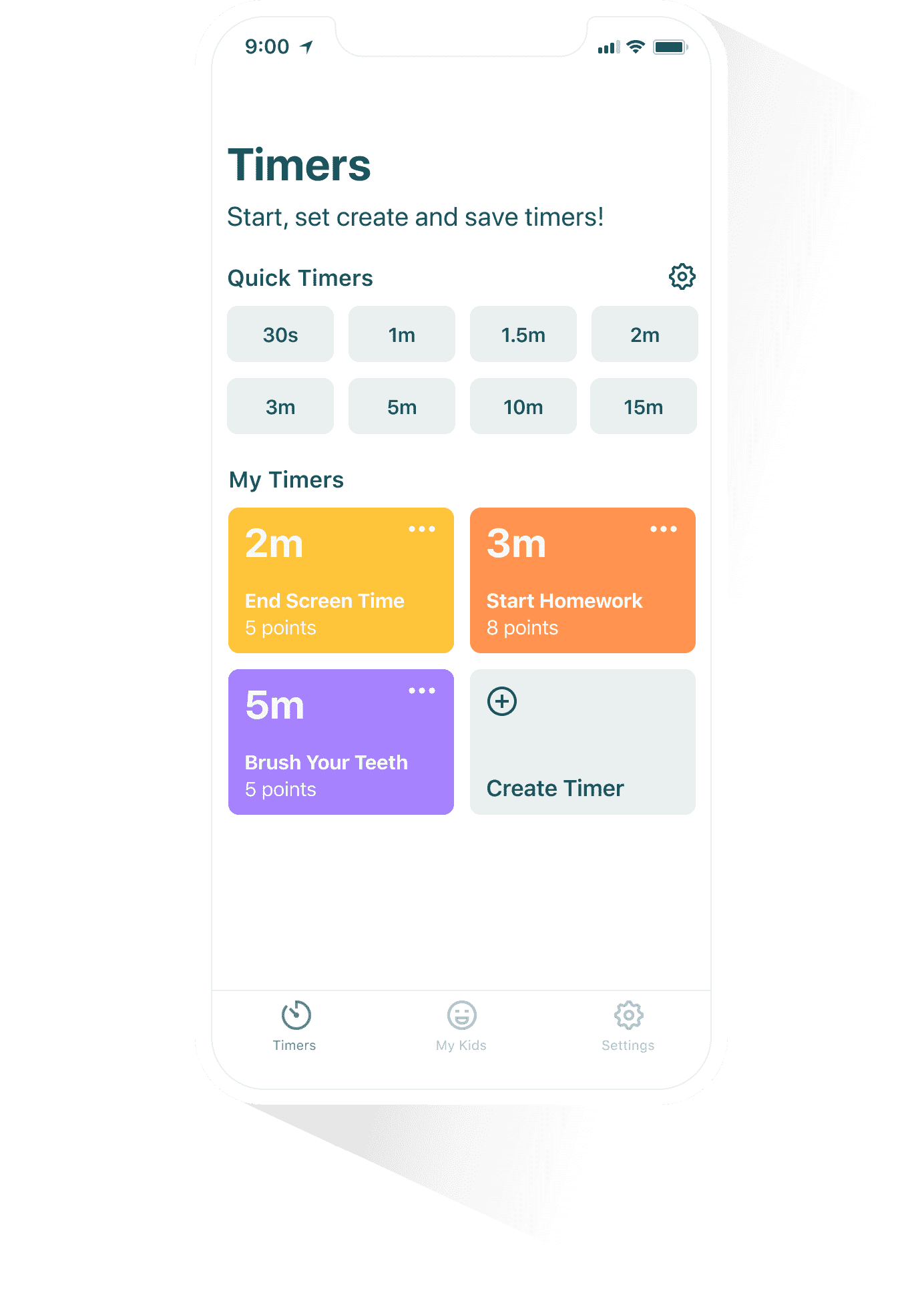 Kid Timer and Reward System | Goody Points Parenting App